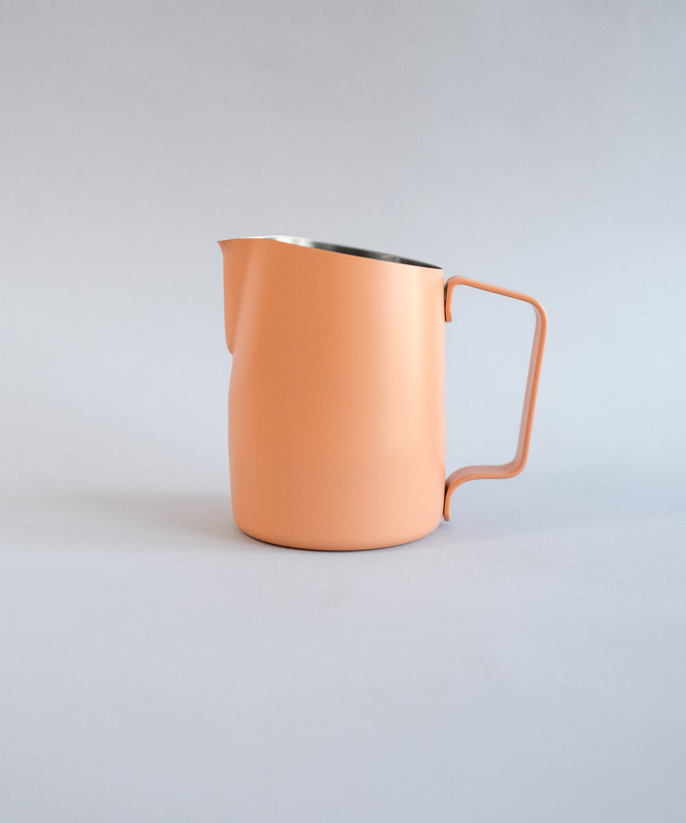 15oz SLOW POUR SUPPLY® x WPM Latte Art Pitcher with Wide Spout in Crea ...
